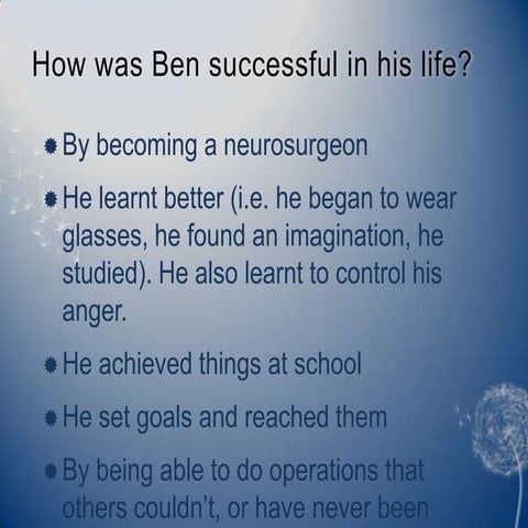 Reflection of Gifted Hands | PPTX