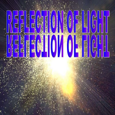 Reflection of light | PPT