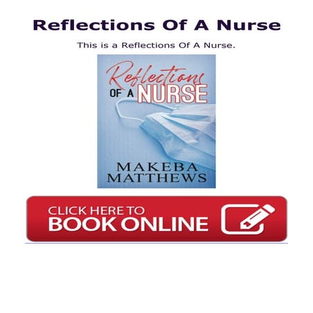 [PDF] Кнігі Reflections Of A Nurse | PDF