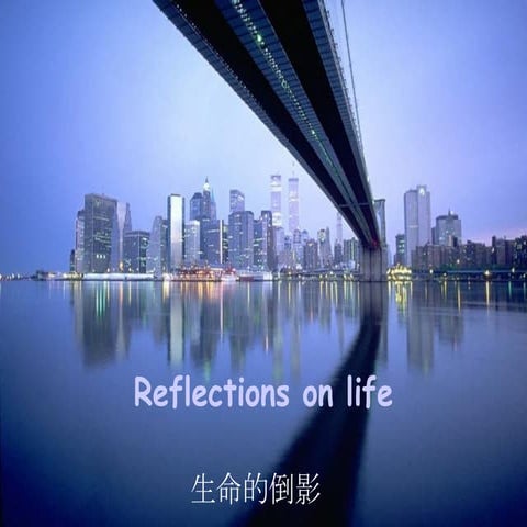 Reflections on Life | PPT
