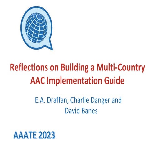 Reflections on building a Multi-country AAC Implementation Guide.pptx