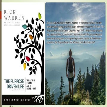 Reflections on the Purpose Driven Life.pptx