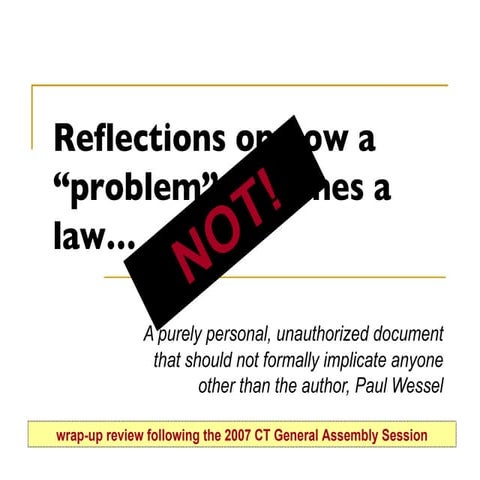 Reflections Post Session | PPT