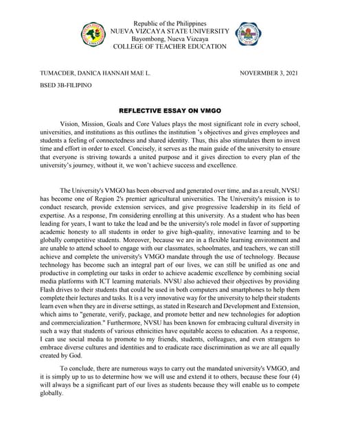 Philosophy, mission and vision | PPTX