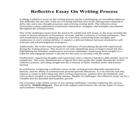 Reflective Essay On Writing Process.pdf