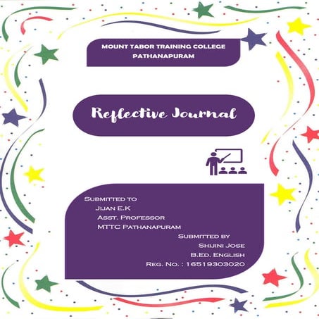 Reflective journal | PDF