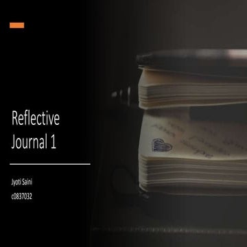 Reflective Journal 1- C0837032.pptx