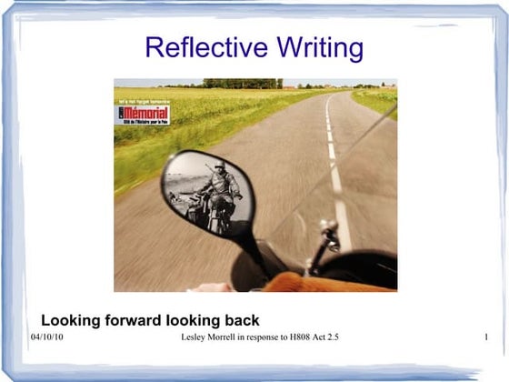 Reflective writing---a-basic-introduction | PDF