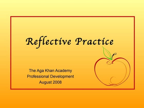 Reflective Teaching | PPTX