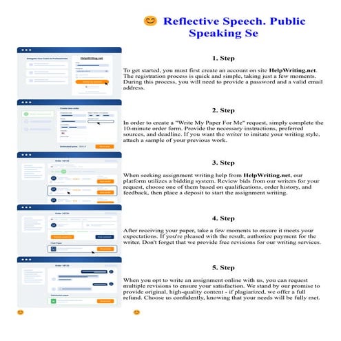 Reflective Speech. Public Speaking Se | PDF | Fantasy | Genres