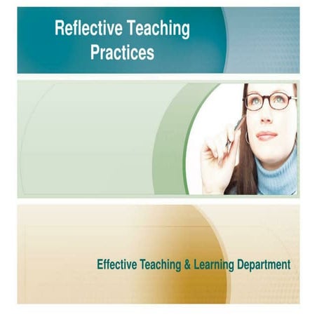 Reflective Teaching Practices | PDF