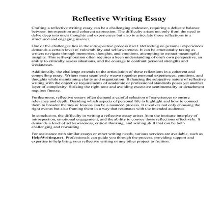 Reflective Writing Essay.pdf