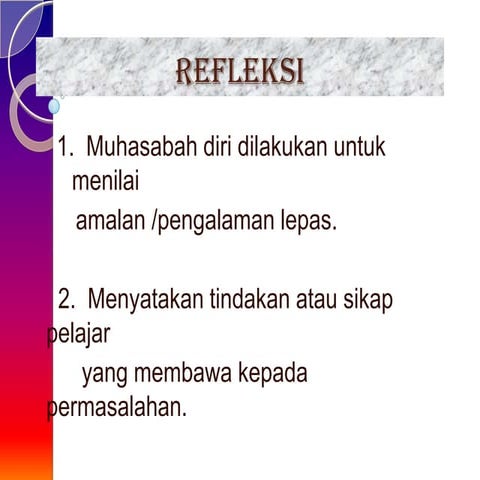 Refleksi | PPT