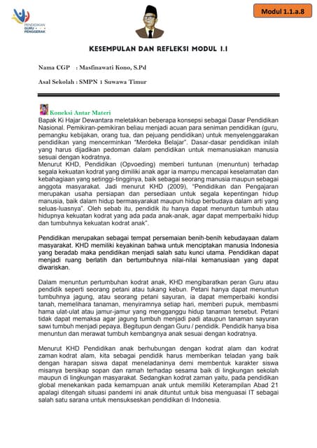 REFLEKSI MODUL 1.pdf REFLEKSI MODUL 1.pdf