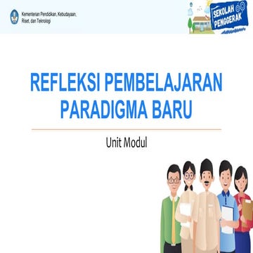 Refleksi Pembelajaran Paradigma Baru.pptx