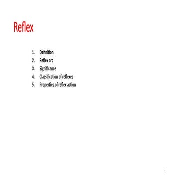 Reflexes.pptxjhhhgfcxxdccxxccggbhhhhhhvx | PPT