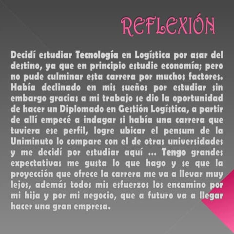 Reflexión | PDF