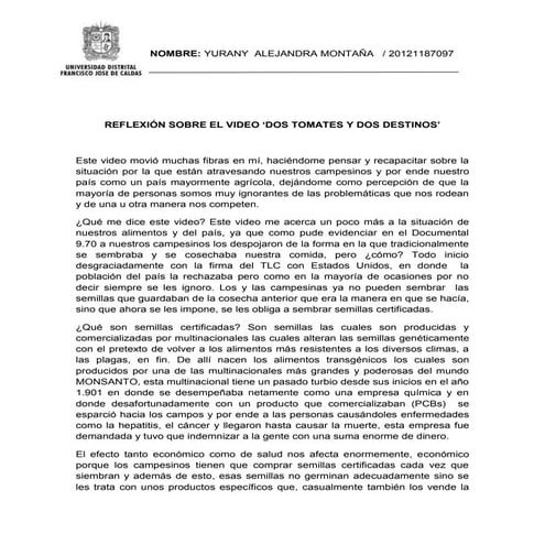 RESUMEN RESEÑA - DOCUMENTAL 9.70 de Victoria Solano (2013). | PDF