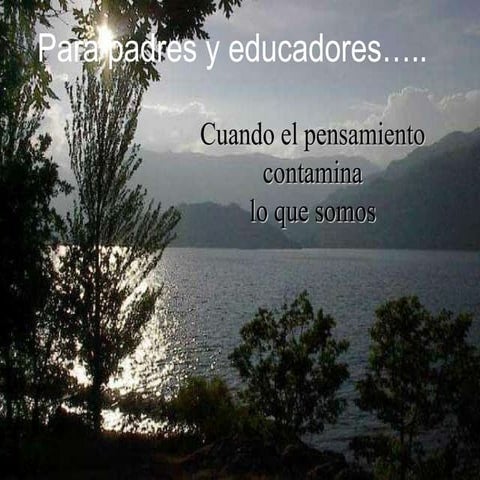 El Poder Transformador de los Pensamientos y las Palabras Positivas en ...
