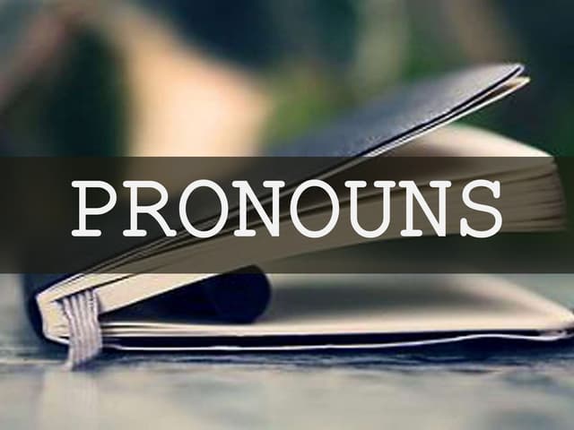 Reflexive and Intensive Pronouns | PPTX