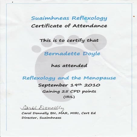 Reflex menopause | PDF