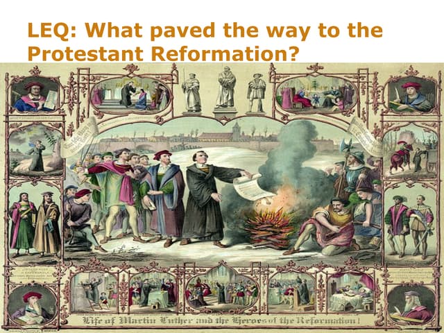 The protestant reformation powerpoint | PPT