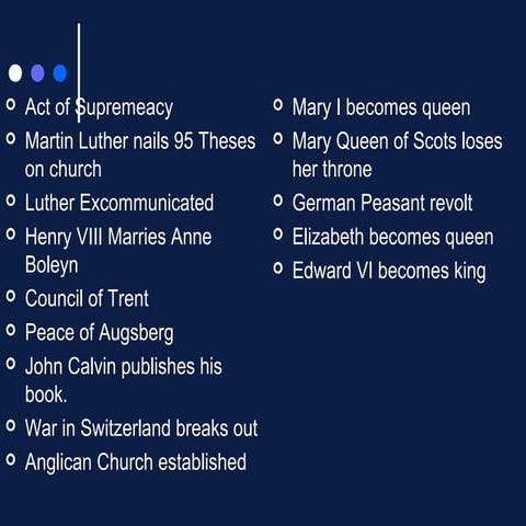 Intro to the reformation | PPTX