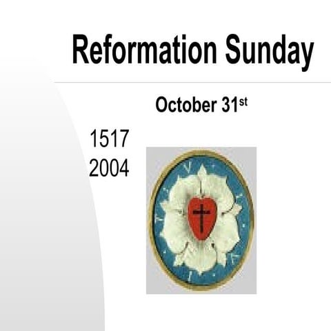 Reformation Sunday | PPT