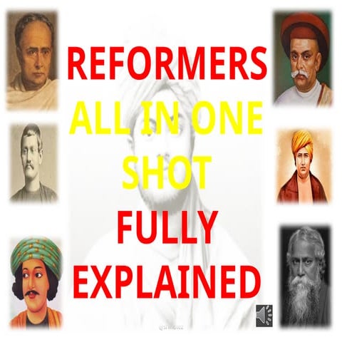 Social Reformer Movement Shortcuts to Remember Easy | PPTX