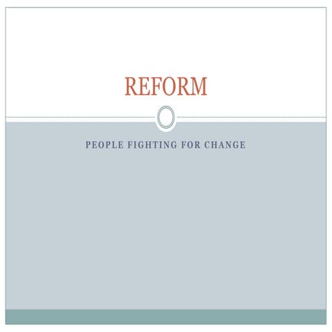 Reforms | PPT