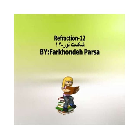 Refraction 12 | PPTX