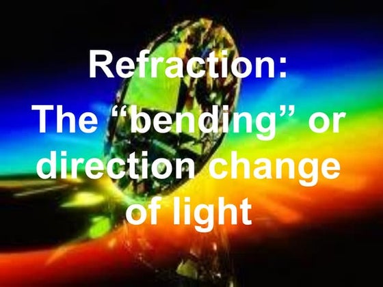 Refraction of Light (1/1) Cambridge IGCSE PPT.pdf