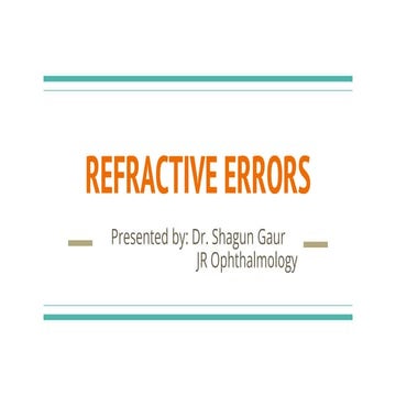 REFRACTIVE ERRORS and its management (2).pptx