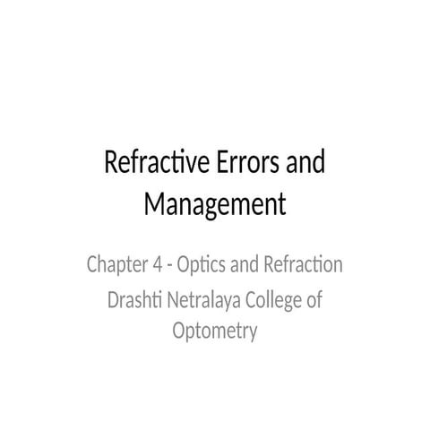 Refractive_Errors_Presentation of refractive | PPT