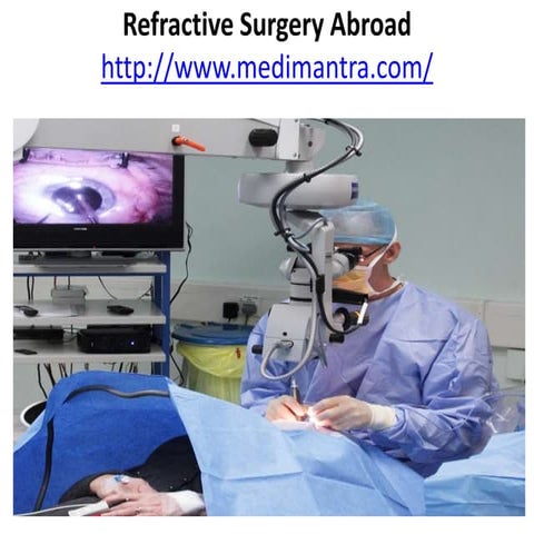 Refractive surgery | PPTX