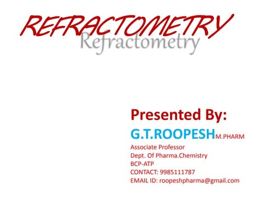 Conductometry | PPT