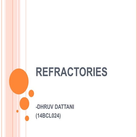 Vesuvius Project report - Monolithic refractories | DOC