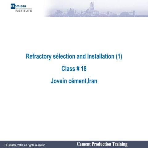 Refractory selection and Installation -1.pdf