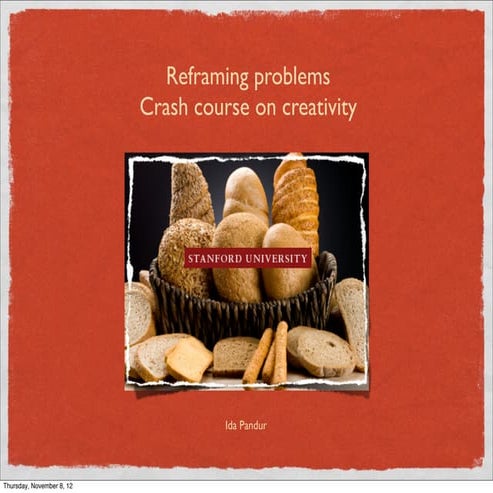 Reframing bread | PPT