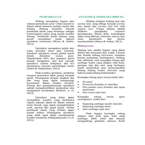 Refrat THT EPISTAKSIS | PDF