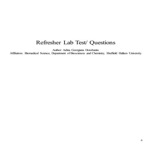 Refresher Lab Test.docx