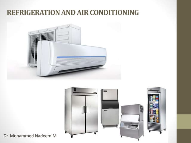 Refrigeration and air conditioning ppt | PPTX