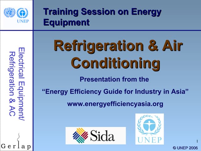 Air conditioning system | PPTX