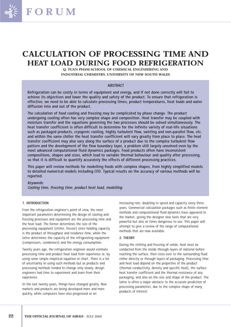 Freezing curve, freezing system & freezing time | PPTX