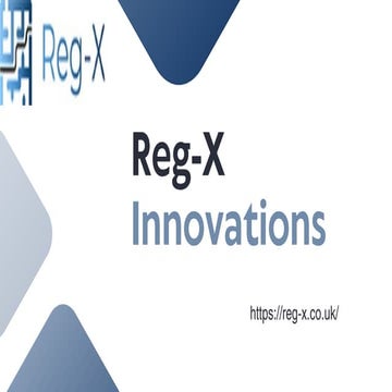 Reg-X Innovations - Regulatory Reporting Company in UK | PDF