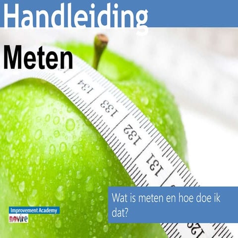 Handleiding Qsuite | Wat is meten en hoe doe ik dat? | PPT