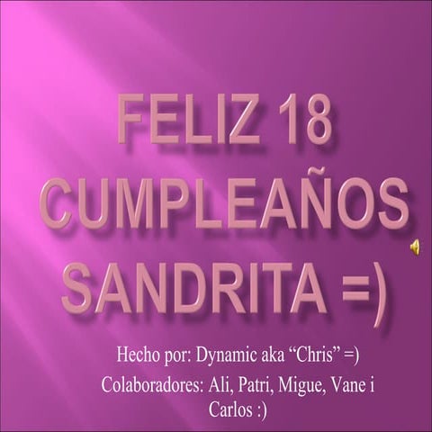 Regalo para sandrita =) | PPT