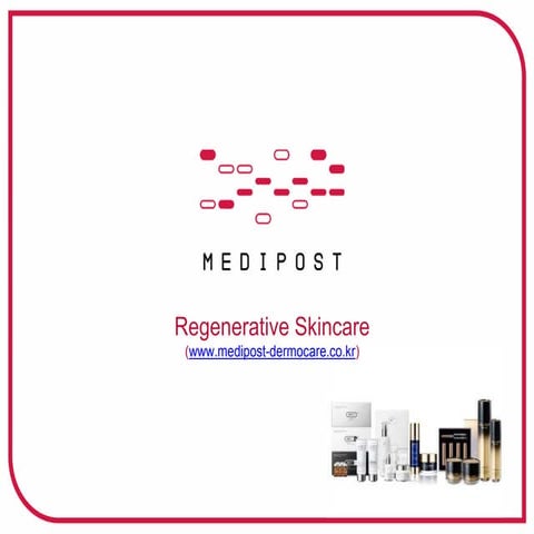 Regeneative skincare by MEDIPOST | PPTX