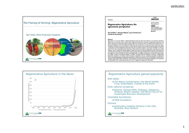 Green Economy and Food security | PPTX
