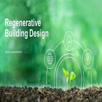 Regenerative Building Design | PDF